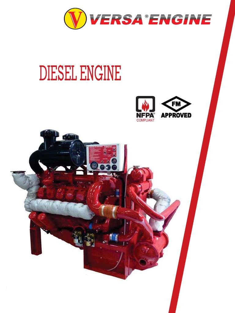 Diesel Engine For Fire Pump-Fm Approved | PDF | Engines | Radiator