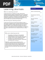 Learning Log Template | PDF