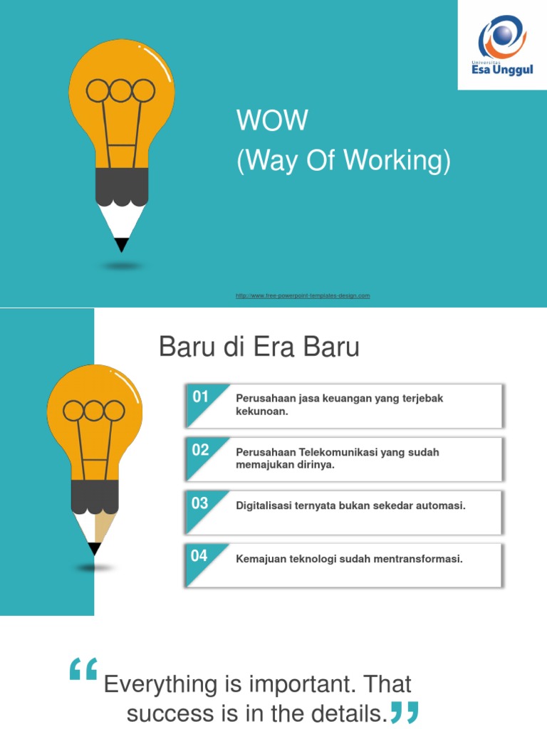 WOW (Way of Working) | PDF