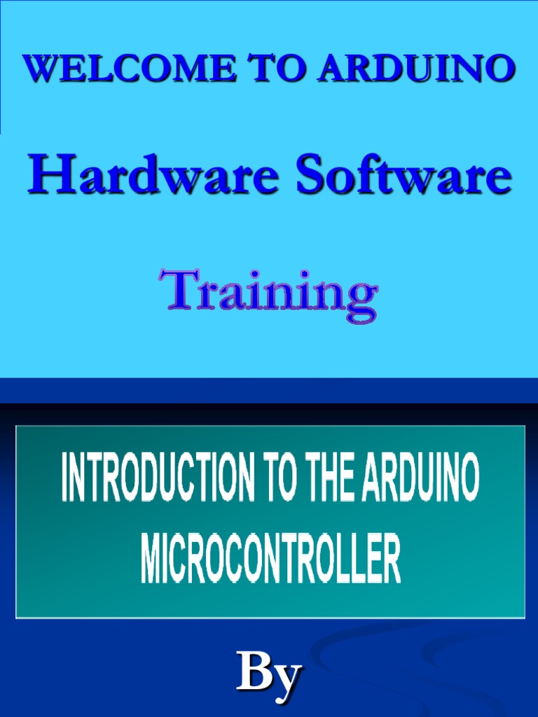 Introduction To The Arduino Pdf Arduino Electronic Circuits