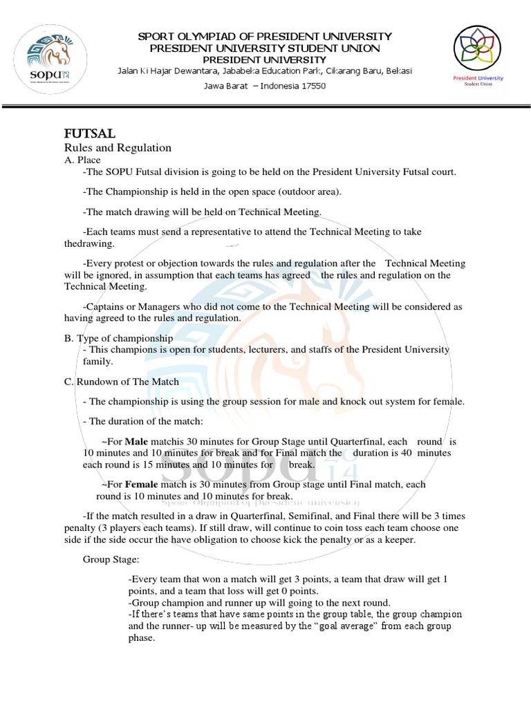 Fix Rules and Regulations | PDF | Sports | Leisure