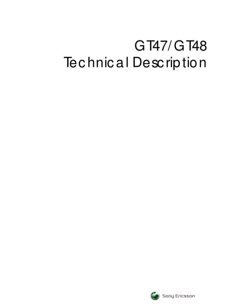 GT47 Technical Description | Download Free PDF | General Packet Radio ...