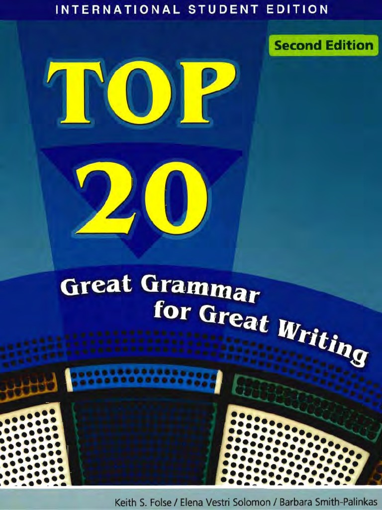 Top 20 Great Grammar For Great Writing | PDF