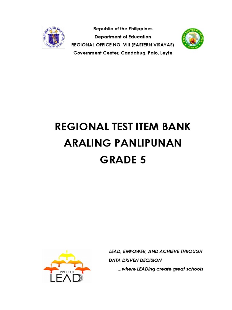 AP Grade 5 Formative Test | PDF