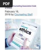 2016 CACREP Standards | PDF | School Counselor | Substance Use Disorder