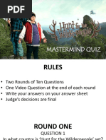 Film Guide Hunt For The Wilderpeople | PDF