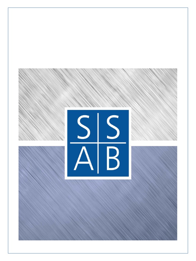 Portofoliu SSAB | PDF | Design | Occupational Safety And Health