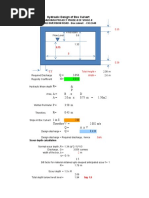 Trapezoidal Open Channel Design Calculations | PDF | Equations ...