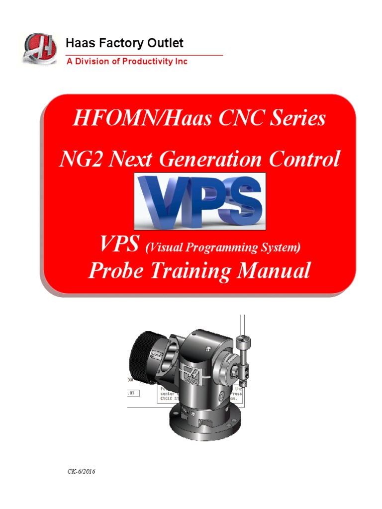 Haas NG2 Probe VPS Training Manual | PDF | Variable (Computer Science) | Numerical Control