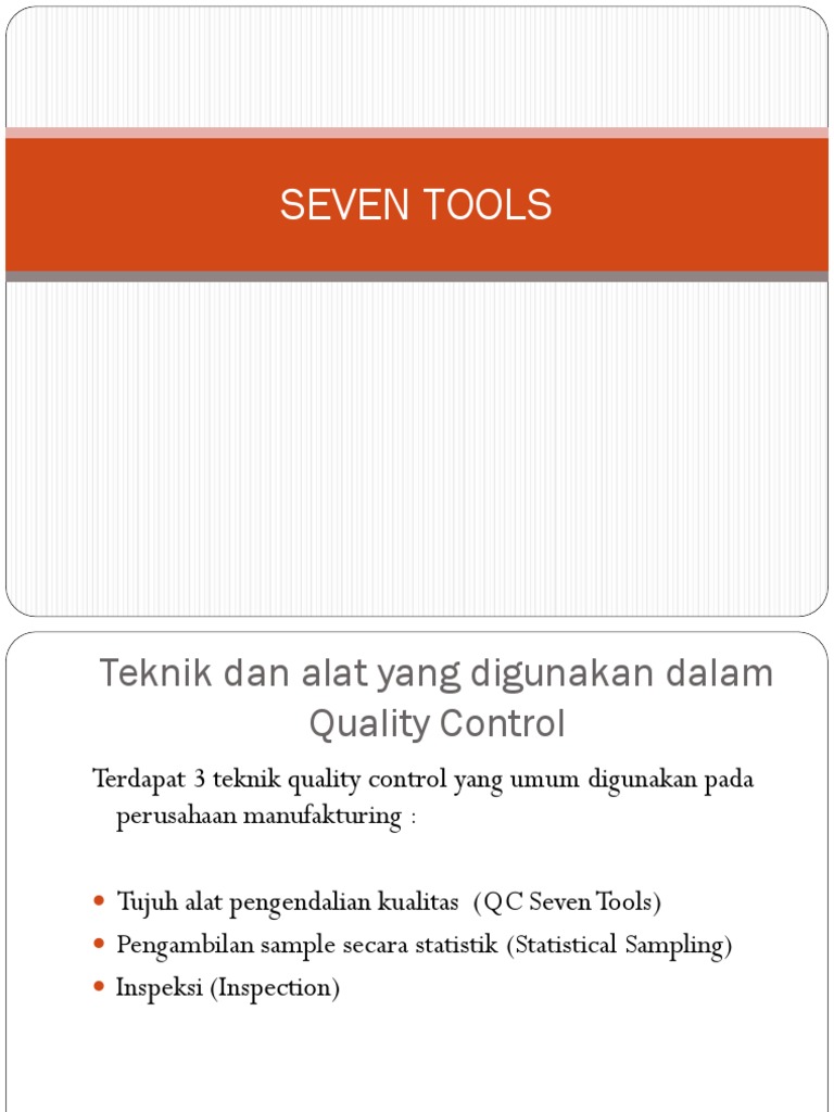 Seven Tools | PDF