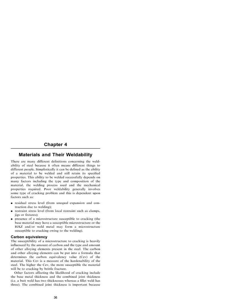 Weldability of Steel Explained | PDF