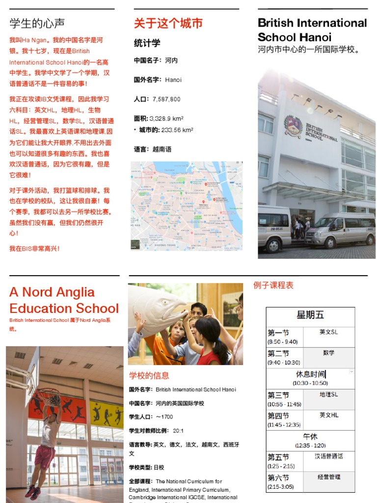 IB Mandarin Ab-Initio - School Brochure | PDF