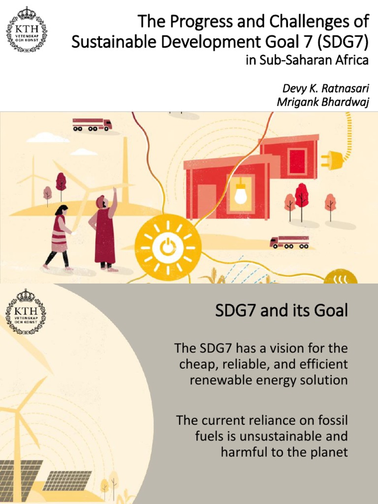 SDG7 Presentation | PDF | Renewable Energy | Sustainability