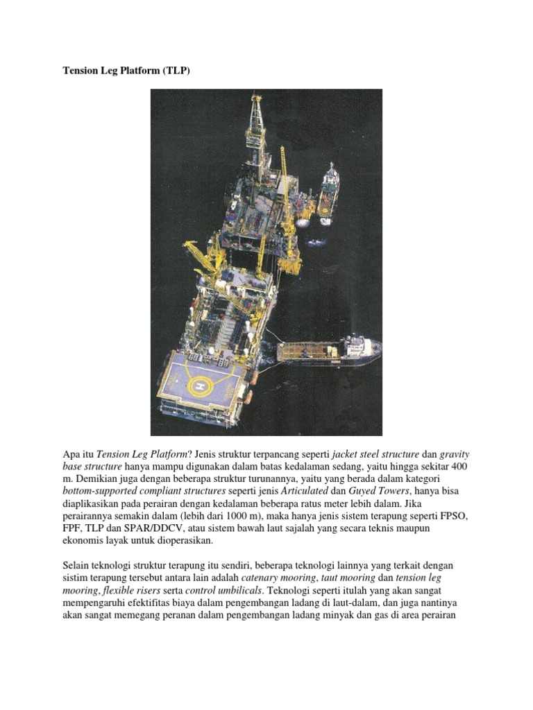 Tension Leg Platform | PDF