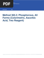 Olsen Method for Soil Phosphorus Analysis | PDF | Soil | Spectrophotometry