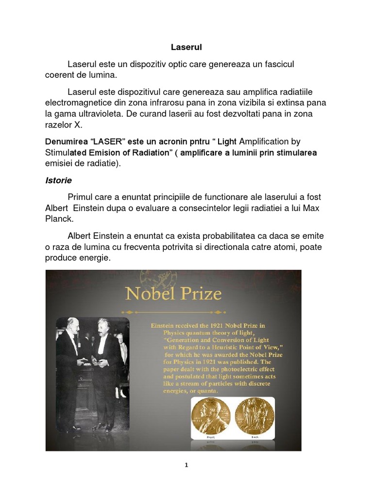 Laserul | PDF