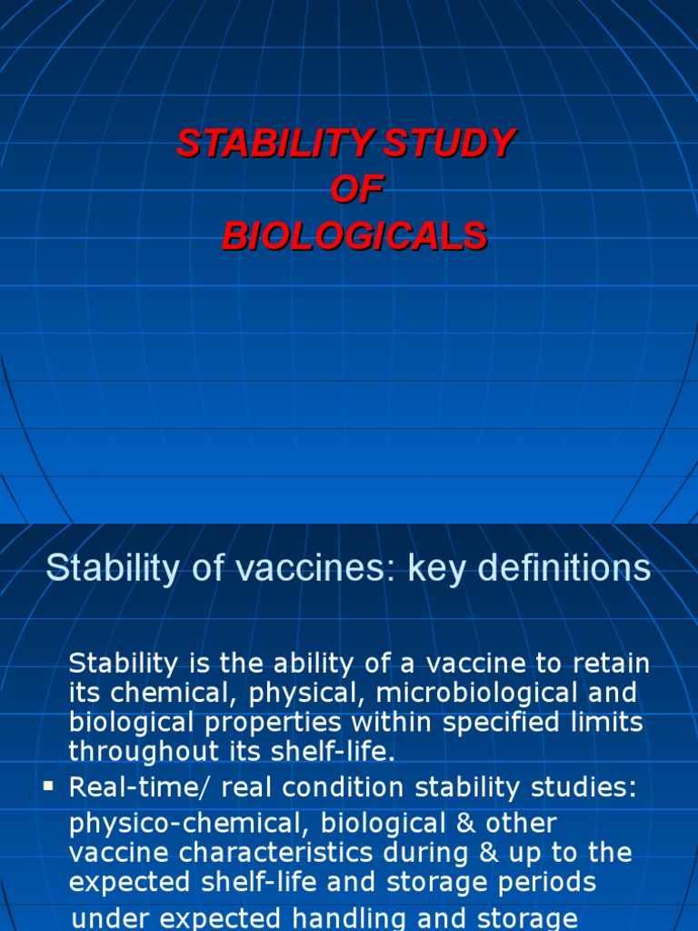 Factors Affecting the Stability of Vaccines and Guidelines for Real ...