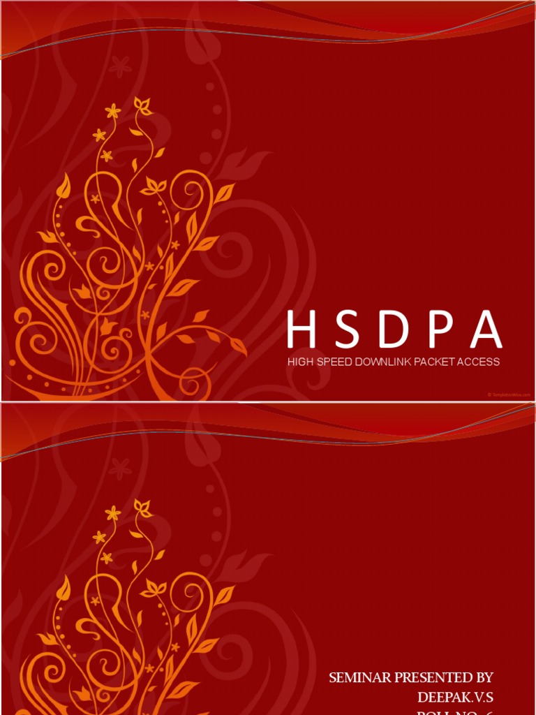 Hsdpa: High Speed Downlink Packet Access | PDF | High Speed Packet ...