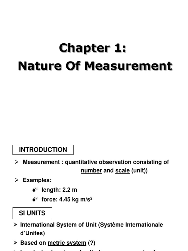 20171101131130chapter 1 - Measurement in Chemistry | PDF | Significant ...