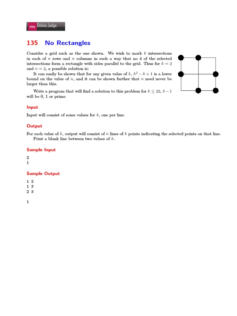 No Rectangles: Input | PDF