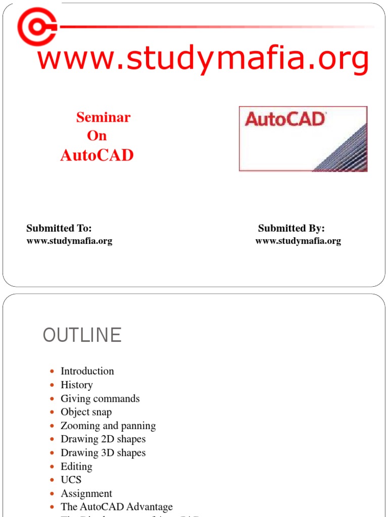 Mech Cad | PDF | Auto Cad | Geometry