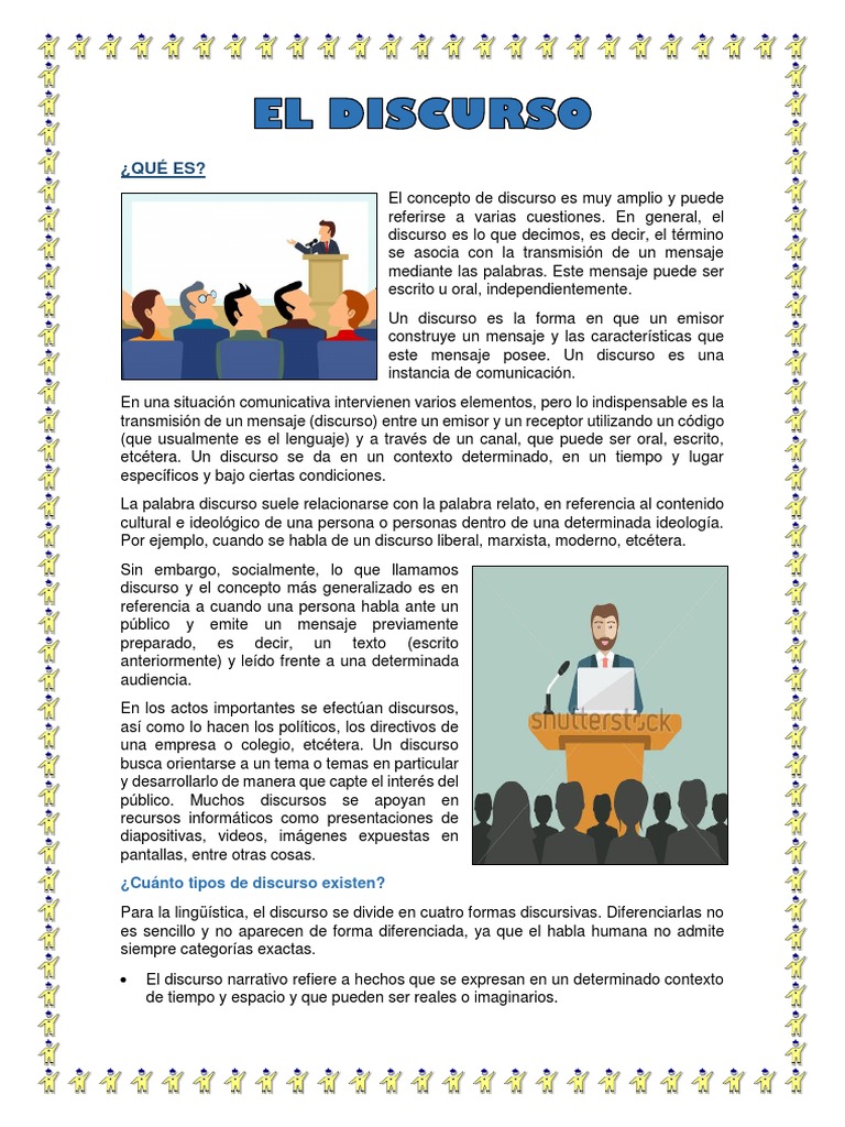 El Discurso | PDF | Discurso | Ideologías