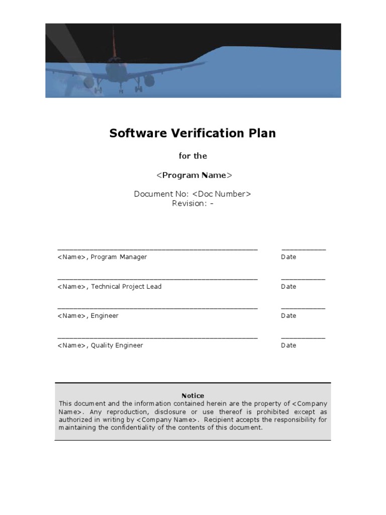 Software Verification Plan: For The | PDF | Software Testing | Source Code