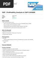 What Is SAP COPA?: Key Components in SAP CO-PA | PDF | Data | Function ...