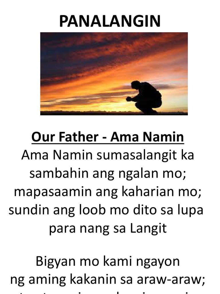 Panalangin | PDF