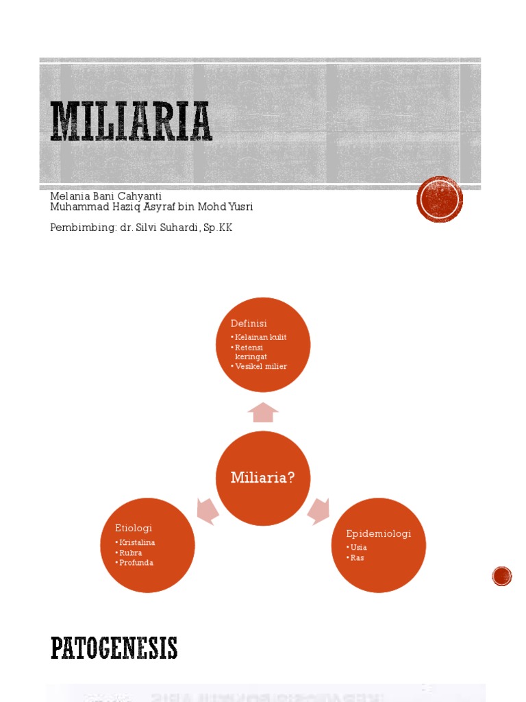 Miliaria | PDF