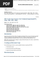 D8T Track-Type Tractor TA2 Technical Inspection | PDF