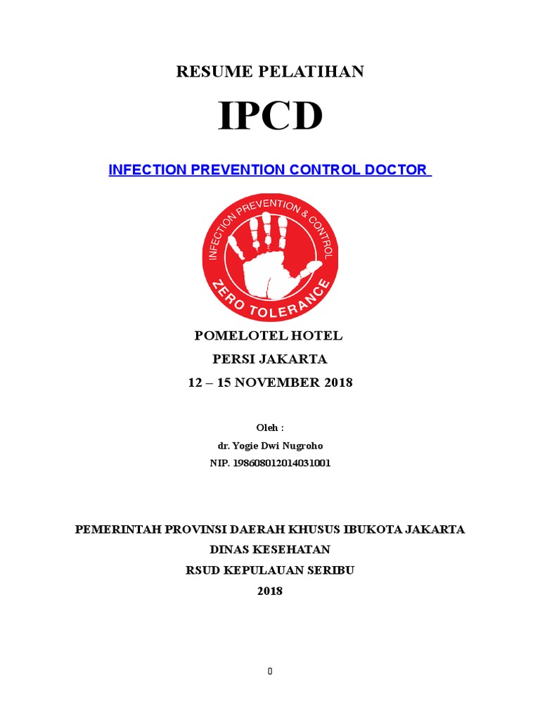 Resume Pelatihan Ipcd 2018 | PDF