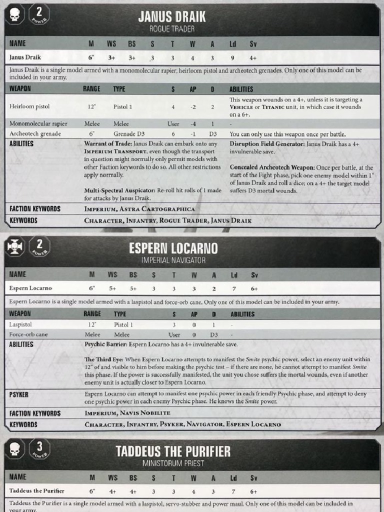 Datasheet - Blackstone Fortress (2018-11, 8E) | PDF