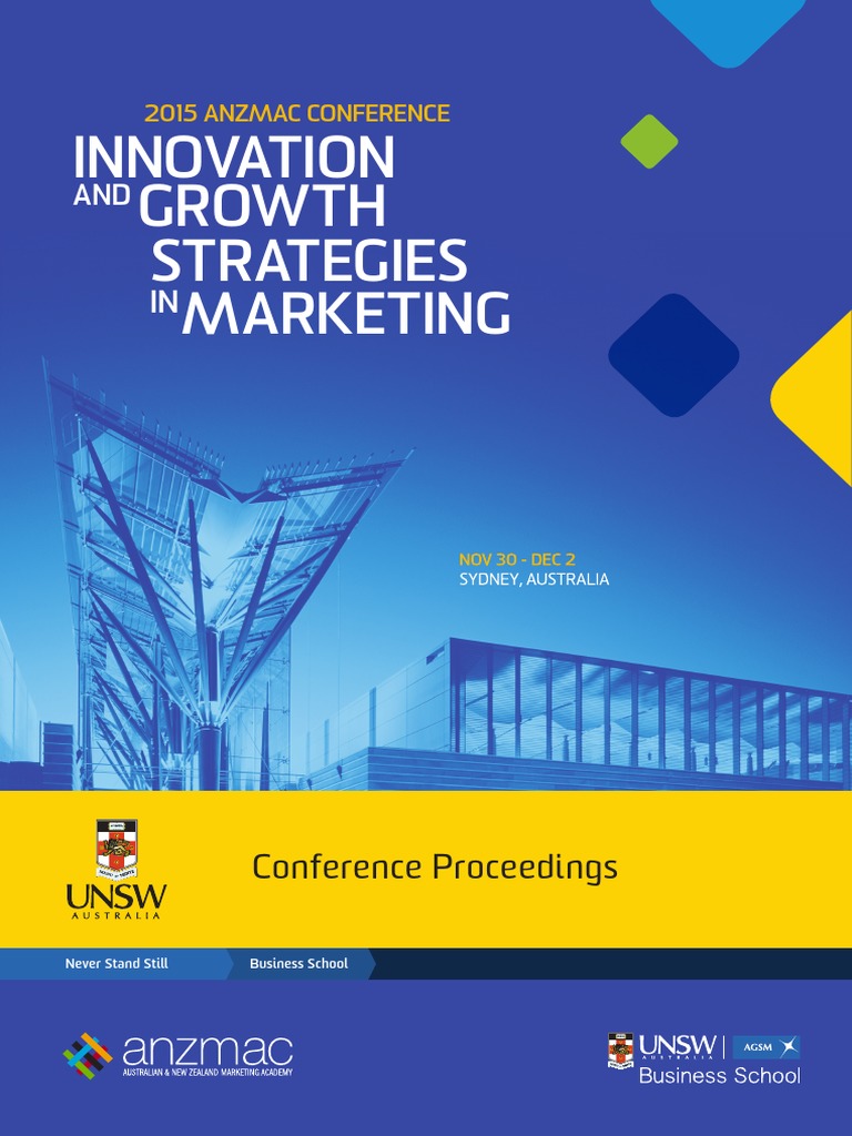 2015 ANZMAC Conference Proceedings PDF | Customer Relationship Management | Strategic Management
