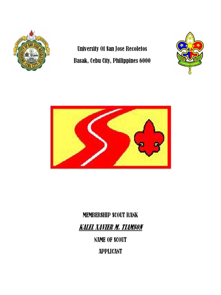 Membership Worksheet Cover Page | PDF