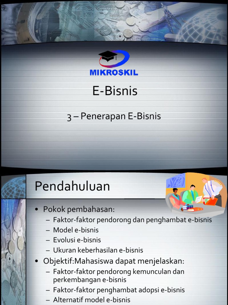 03 Penerapan e Bisnis | PDF