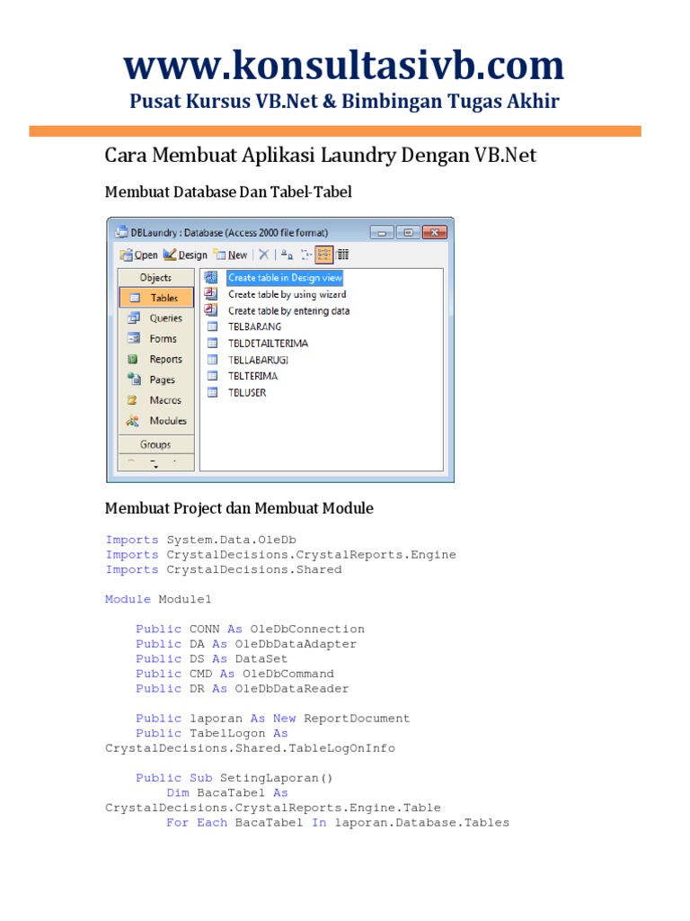 Aplikasi Laundry | PDF
