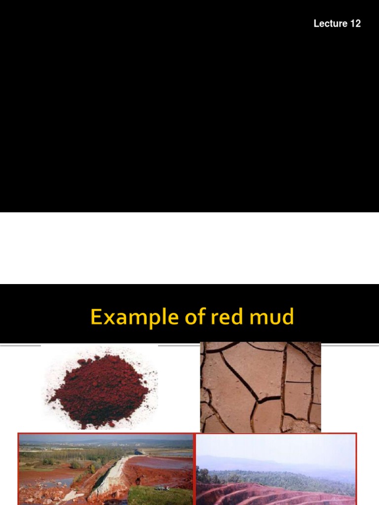 Red Mud | PDF | Chemical Elements | Sets Of Chemical Elements