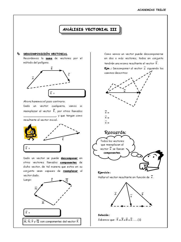 Análisis Vectorial III | PDF | Vector Euclidiano | Geometría del plano euclidiano