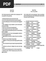 Pagsasaling Wika-Worksheets | PDF