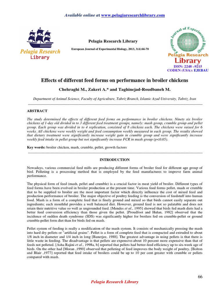 effects-of-different-feed-forms-on-performance-in-broiler-chickens