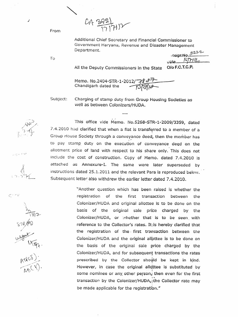 Clarifying Stamp Duty Charges for Property Transfers Between Group ...