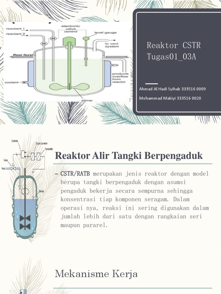 Reaktor CSTR | PDF