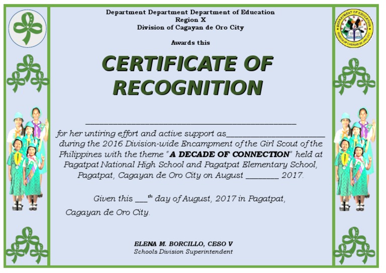 GSP Certificate | PDF