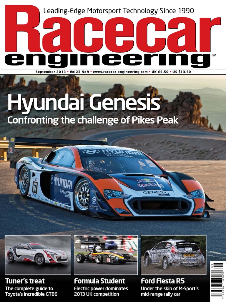 Racecar Engineering 2013 09 | PDF | Sports Car Racing | Four Wheel Drive