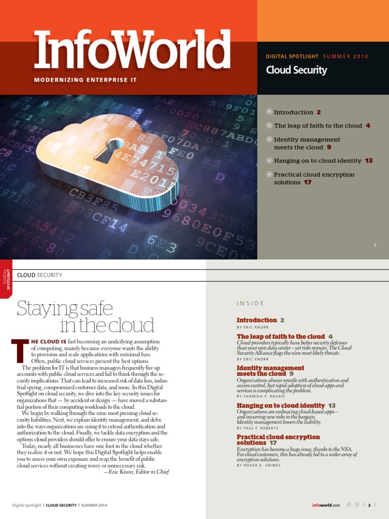 Cloud Security | PDF | Cloud Computing | Denial Of Service Attack