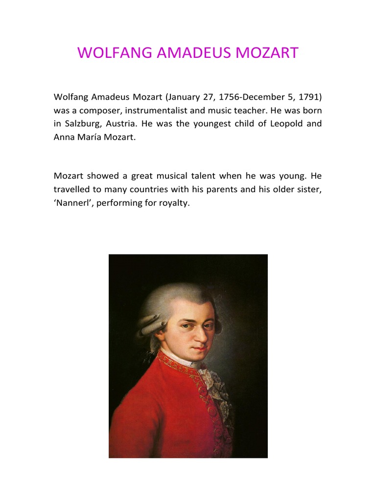 Mozart | PDF