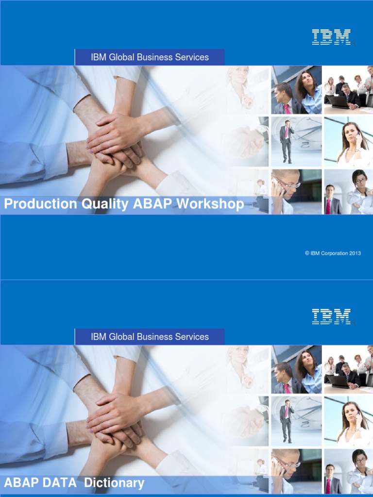 2.1.ABAP DDIC & Basics | PDF | Database Index | Databases