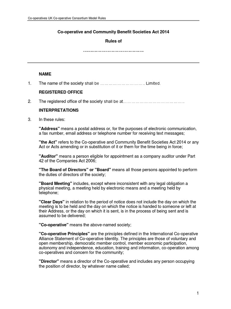 2014 Co-Operative Consortium 0 | PDF | Board Of Directors | Stocks