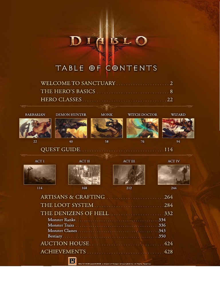 Diablo III Signature Series Guide | PDF